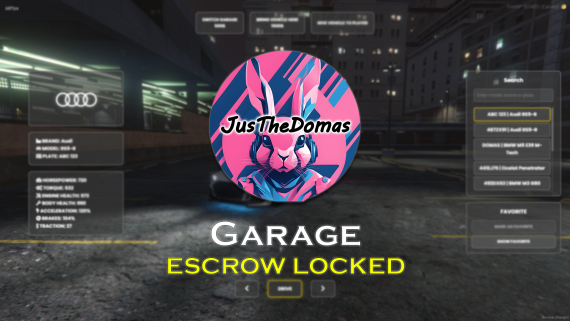 Domas Scripts · [ESX/QB] Domas_Garage
