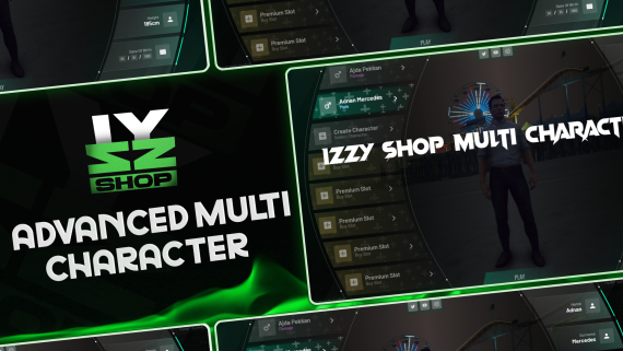 izzy Scripts · [Multichar V3] OPENSOURCE QBCORE ESX QBOX