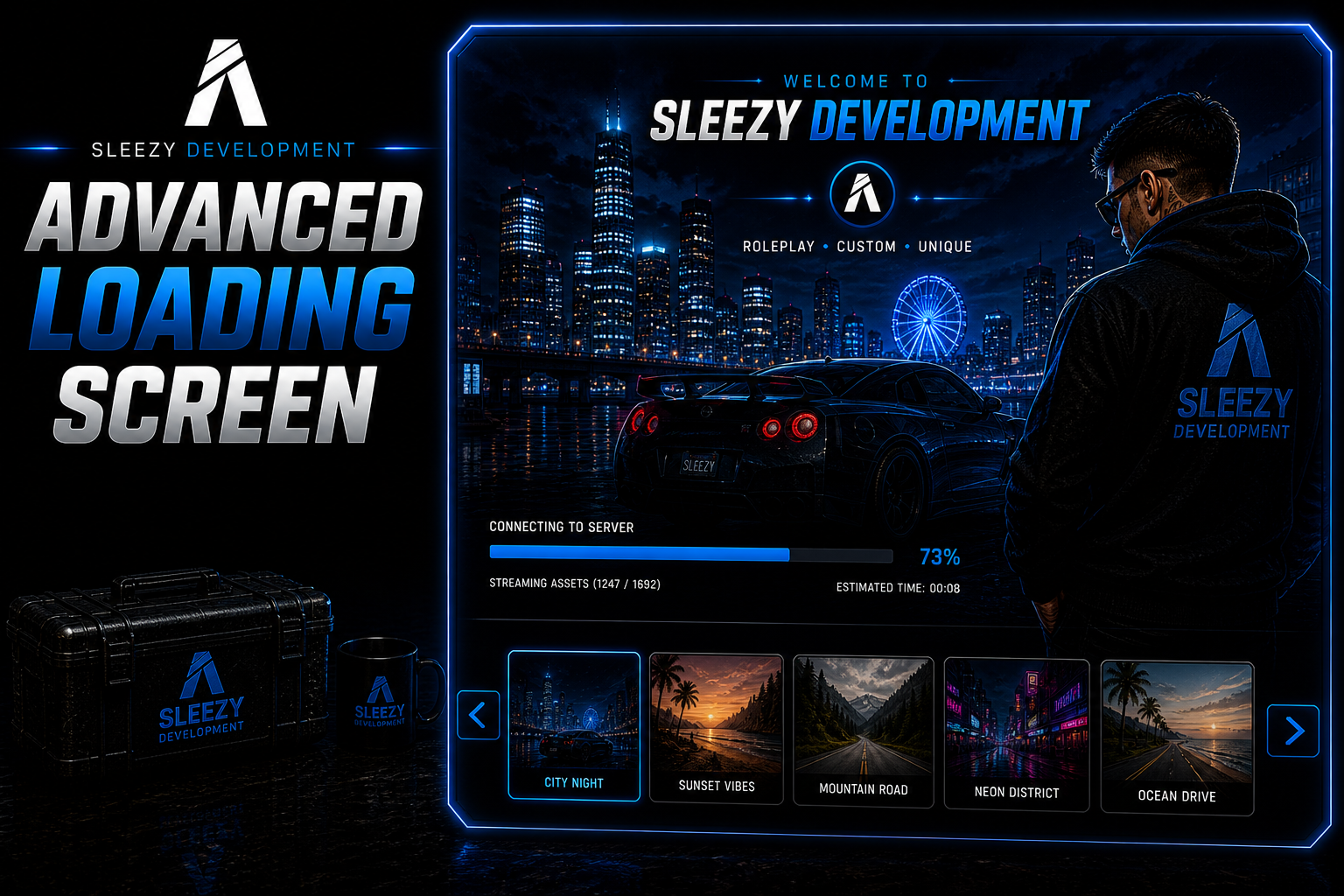 Sleezy Development | Premium FiveM Scripts & UI Systems