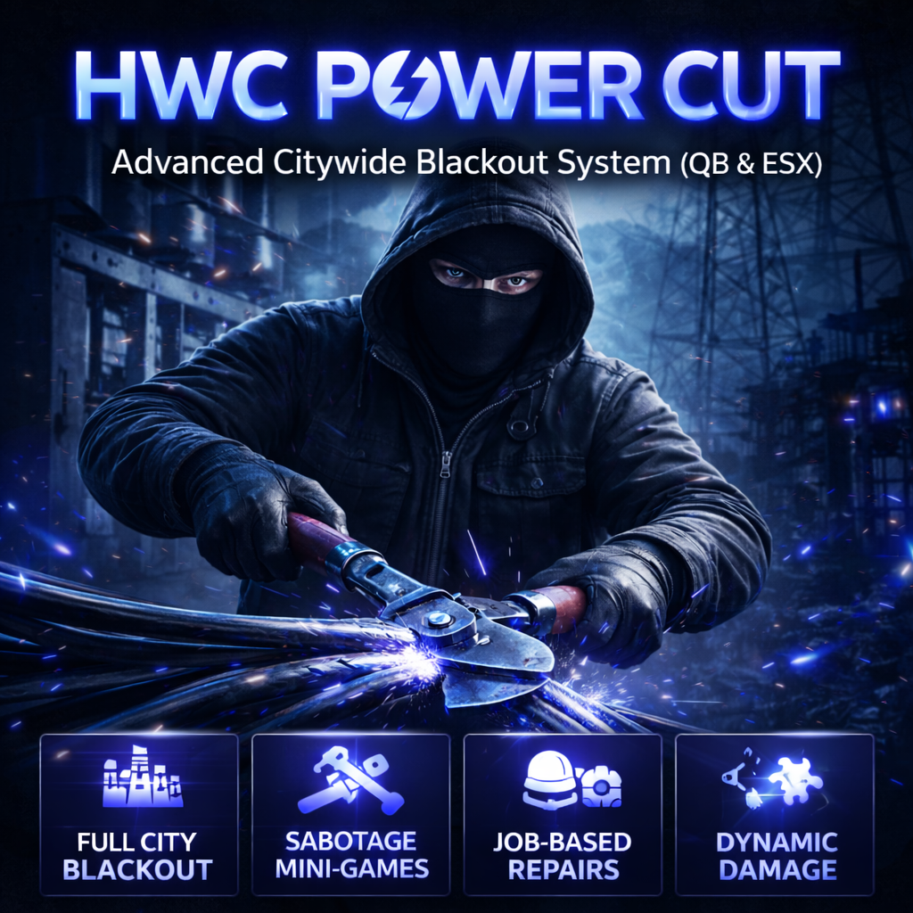 HWC Productions · HWC Power Cut