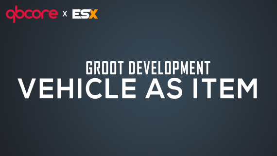 Groot Development · Vehicle as item