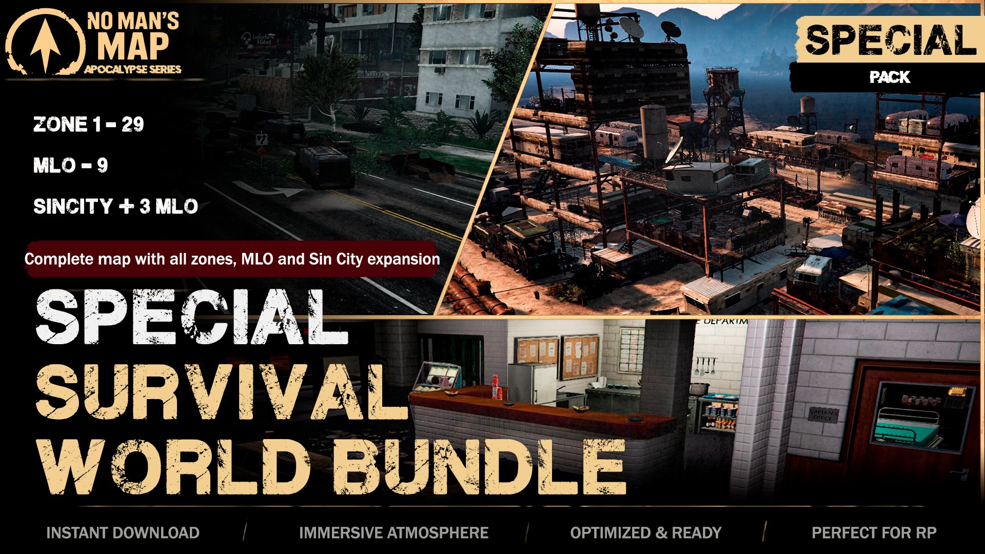 No Man’s Map | GTA V & FiveM Survival Maps