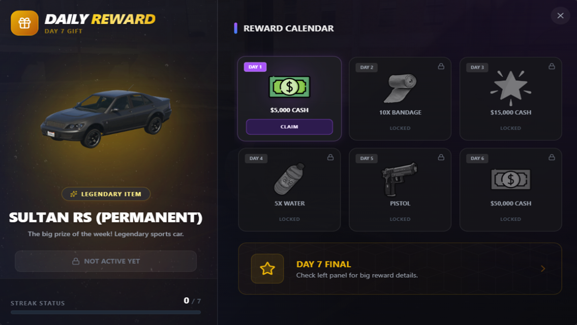 PixelSoft · PX Daily Rewards