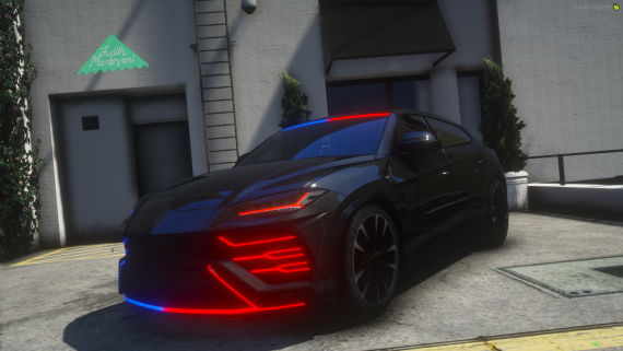 VERSUS CARS | UR8S Police Modern Lights [NON-ELS]