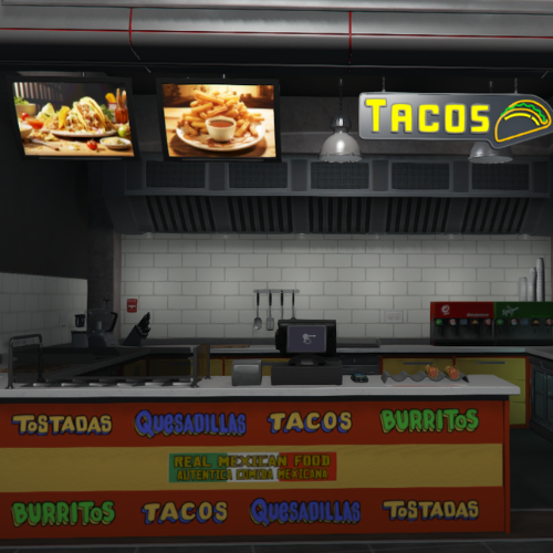Paradise RP | Food Court Booths