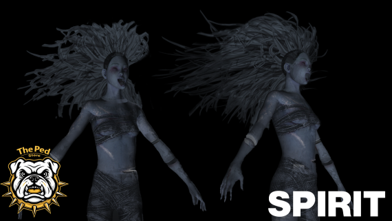 The Peds Store · Ghost (Addon Ped)