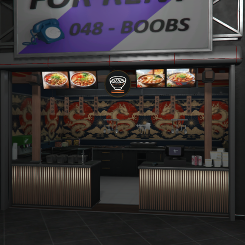 Paradise RP | Food Court Booths