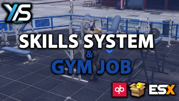 YamiSat · Skills System + Gym Job