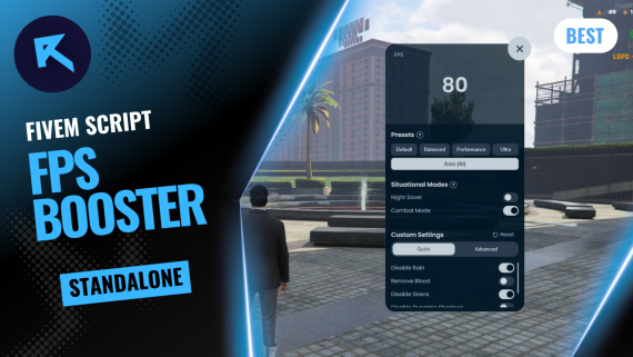 Revo FPS Booster – Advanced Performance Optimizer - FiveM Script | ESX ...