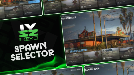 izzy Scripts · [Spawn Selector] ESCROW QBCORE ESX QBOX