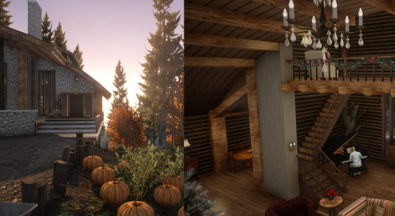 Richards Maps For FiveM | [MLO] Cabin Xmas/Thanks