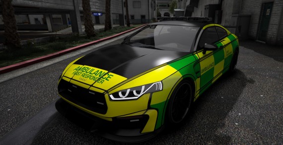 8f Drafter Ambulance Multi Livery - Els | Premium FiveM Asset - GXD