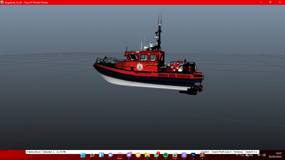 FiveM Customs | [BOAT] Barca VVF - by 𓂀 Renfox™#0102