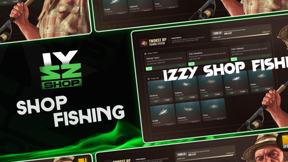 izzy Scripts · [Fishing System] OPENSOURCE QBCORE ESX QBOX