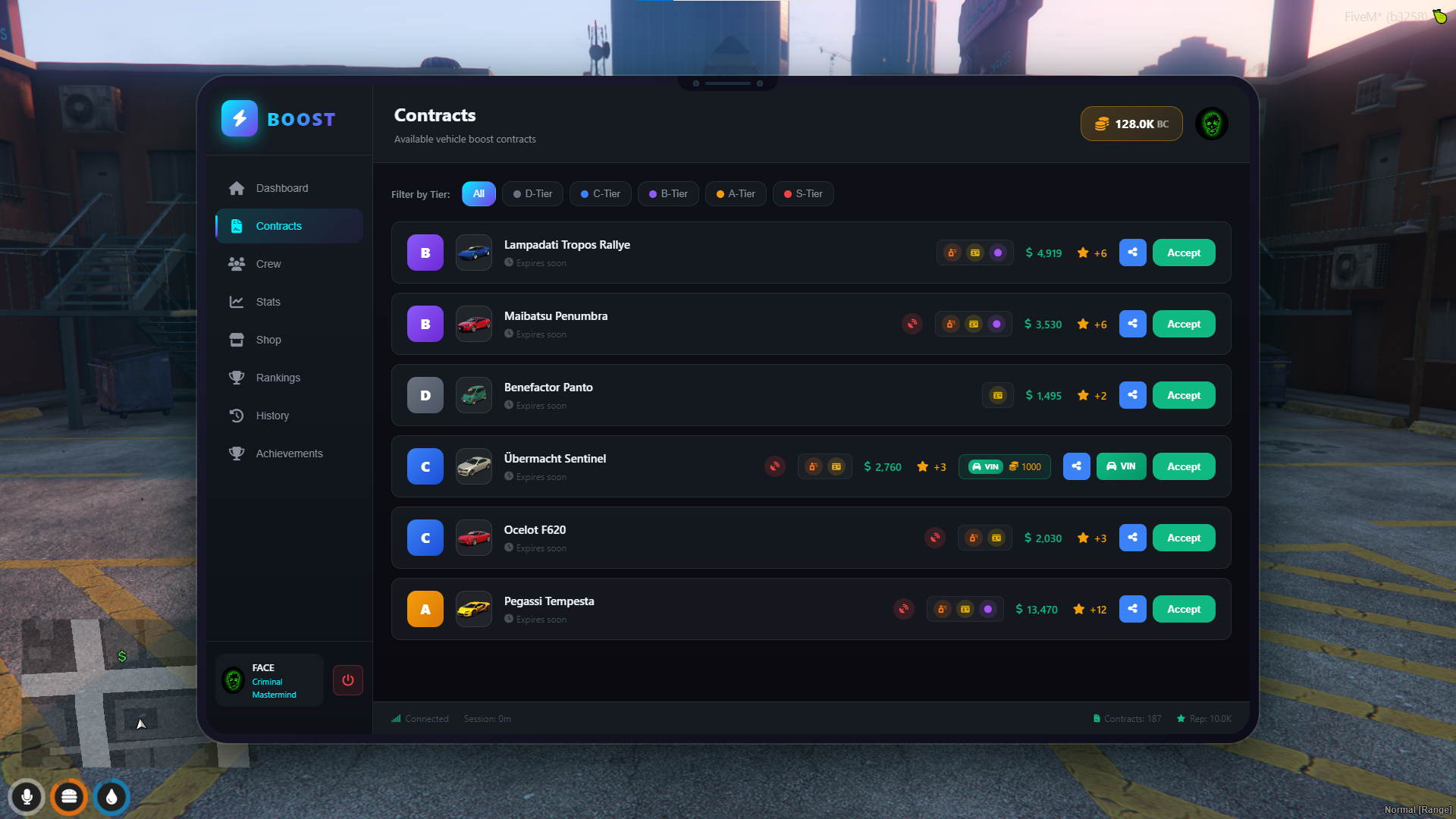 Advanced Boosting System for Qbox - FACE SCRIPTS