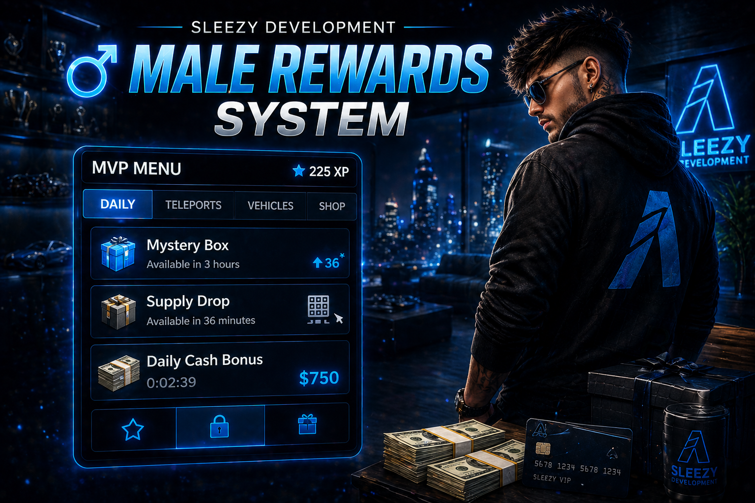 Sleezy Development | Premium FiveM Scripts & UI Systems