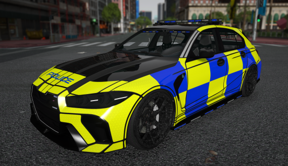 Sentinel Max Hatchback Police - Els | Non-ELS Police Car - GXD FiveM