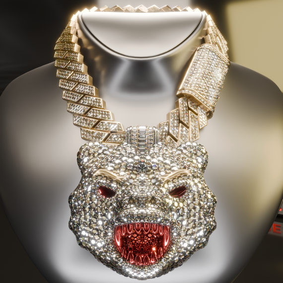 VoidsDesigns · ICED OUT BEAR CHAIN