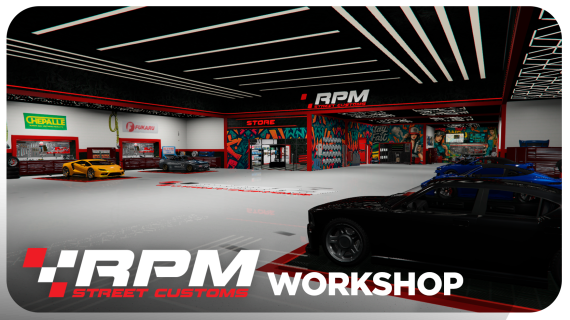 MZ3D Studio · RPM Street Customs Workshop