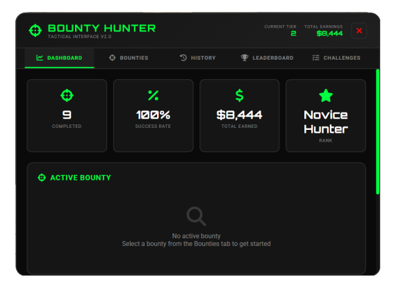 Bounty Hunter System for Qbox - FACE SCRIPTS