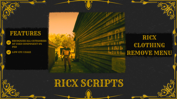 RicX RedM Scripts | Clothing Remove - RedM Scripts