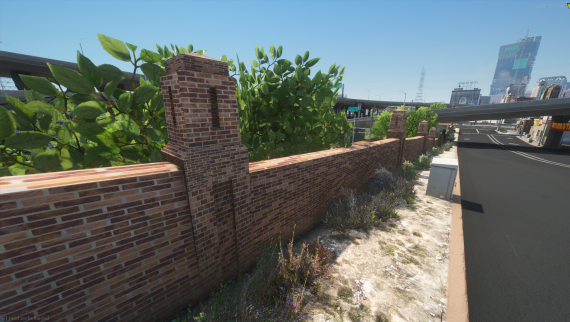 PCMR Architecture FiveM | Modern Brick Wall