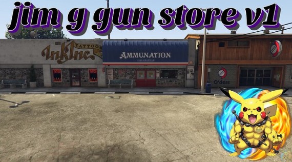 JIM GORDON THE ONE AND ONLY · JIM G gun store v1