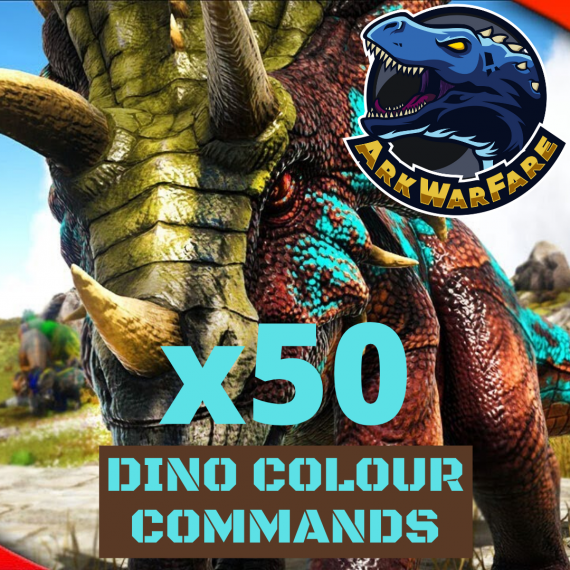 ArkWarfare | 50 Dino Colour Tokens ASE