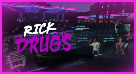 Rick Script | Rick Drug [ESX/QBCORE]