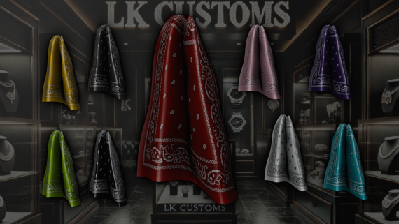 Moving Bandana Pocket Flags Pack V1 Decl