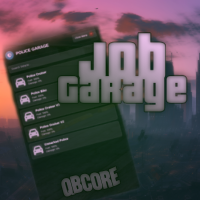 bnyscripts · Job Garage - Premium Job Vehicle System (QBCore) (Open Source)