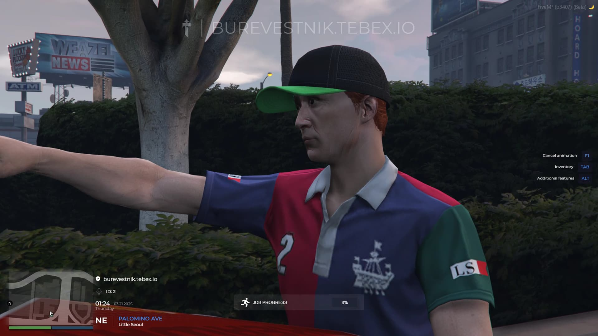 Burevestnik · Multiplayer pizzeria job