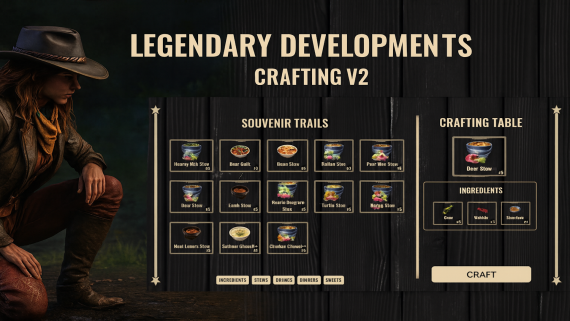 Legendary Developments · [VORP Advanced Crafting V2]
