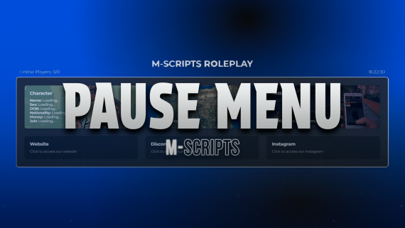 mScripts | PAUSE MENU