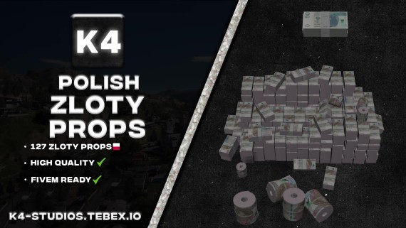 K4 STUDIOS · Money Props