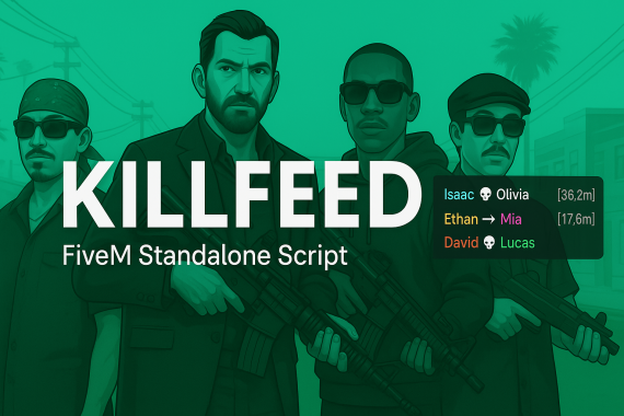 Durexio Scripts · [STANDALONE] Killfeed