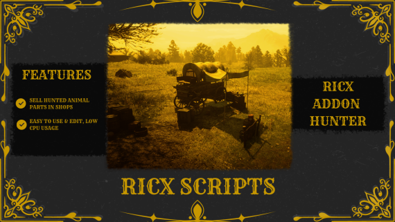 RicX RedM Scripts | Hunter Addon - RedM Scripts