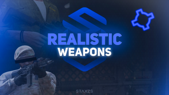 STAXZS FiveM · Realistic Weapons