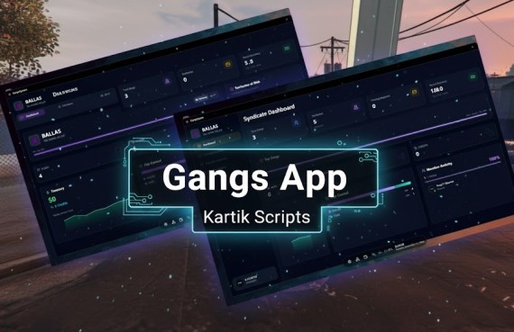 Kartik Scripts · Gangs App V1.5