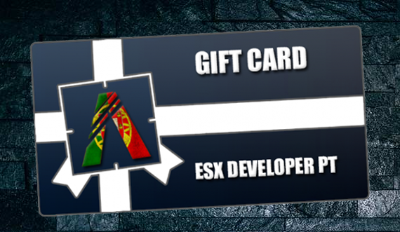 ESX Developer Portugal | Gift Card