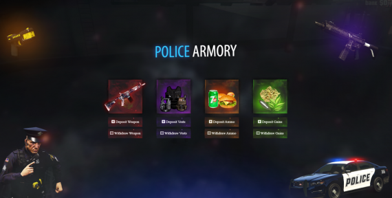 Police Armory V1 Fivem Store Fivem Mods