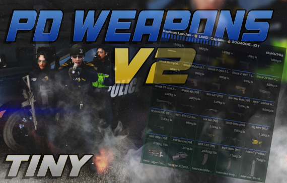 Tinys Development · Tinys PD Weapons V2