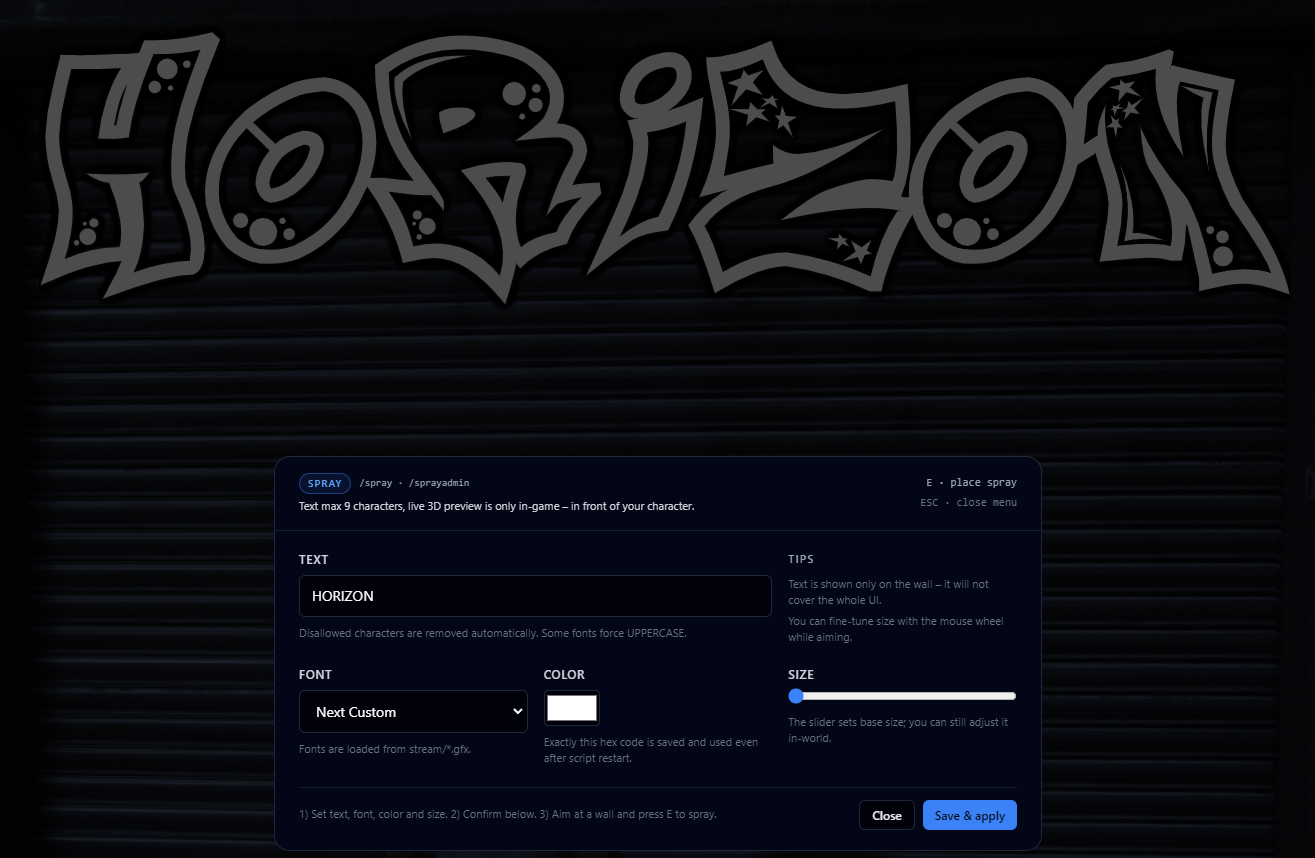 Horizon Scripts | RESOURCES ESX/QB/QBX