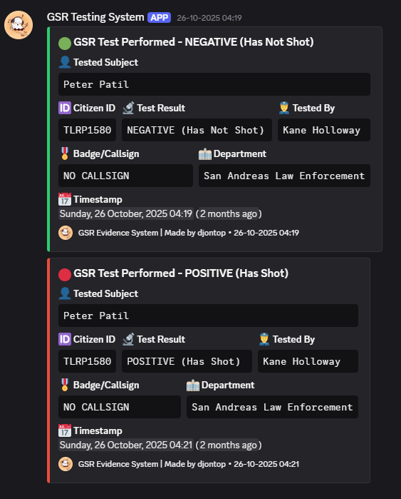 DJONTOP · 🚨 Advance Pd GSR System - Gun-Powder Washing System - Discord ...
