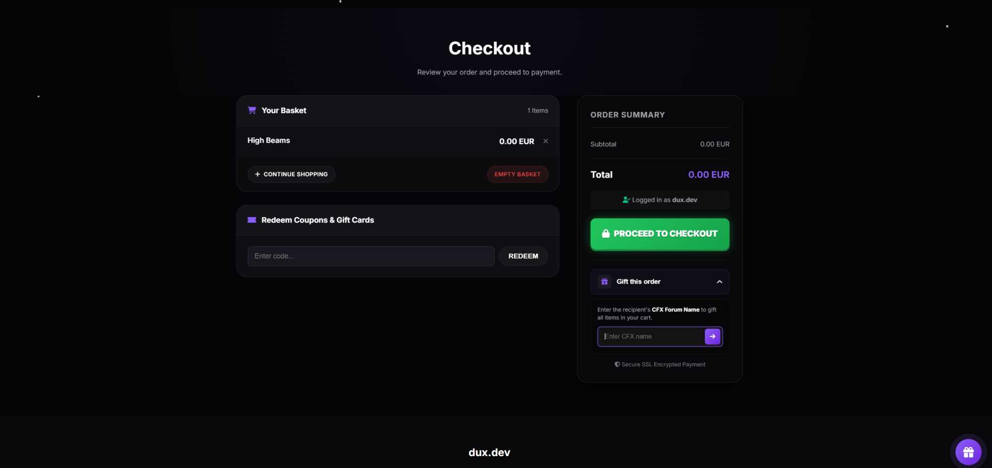 dux.dev | Dux Theme V2 🎨 | Integrated Lucky Wheel 🎡 | 10+ Animated ...