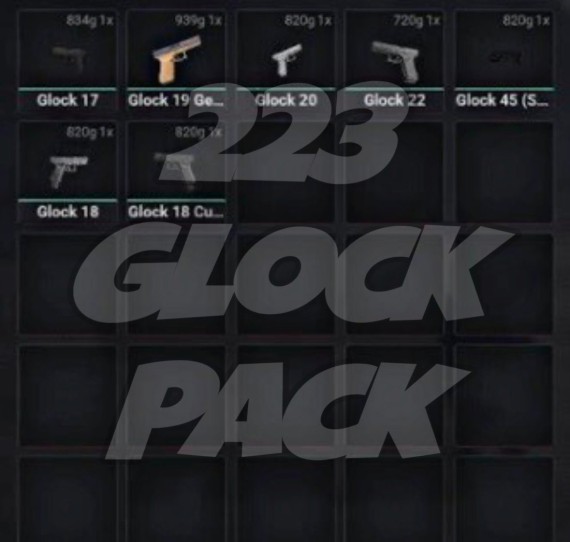 223 Development · 223 GLOCK PACK