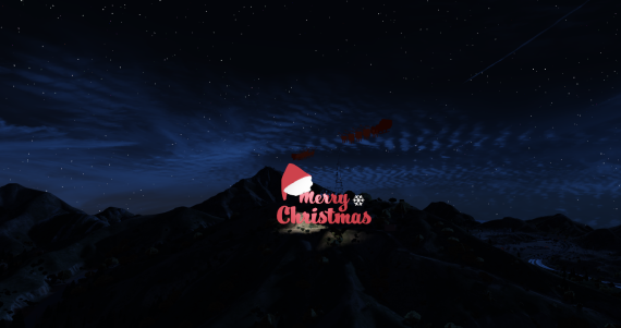 CodeIn Scripts · Christmas Vinewood Sign