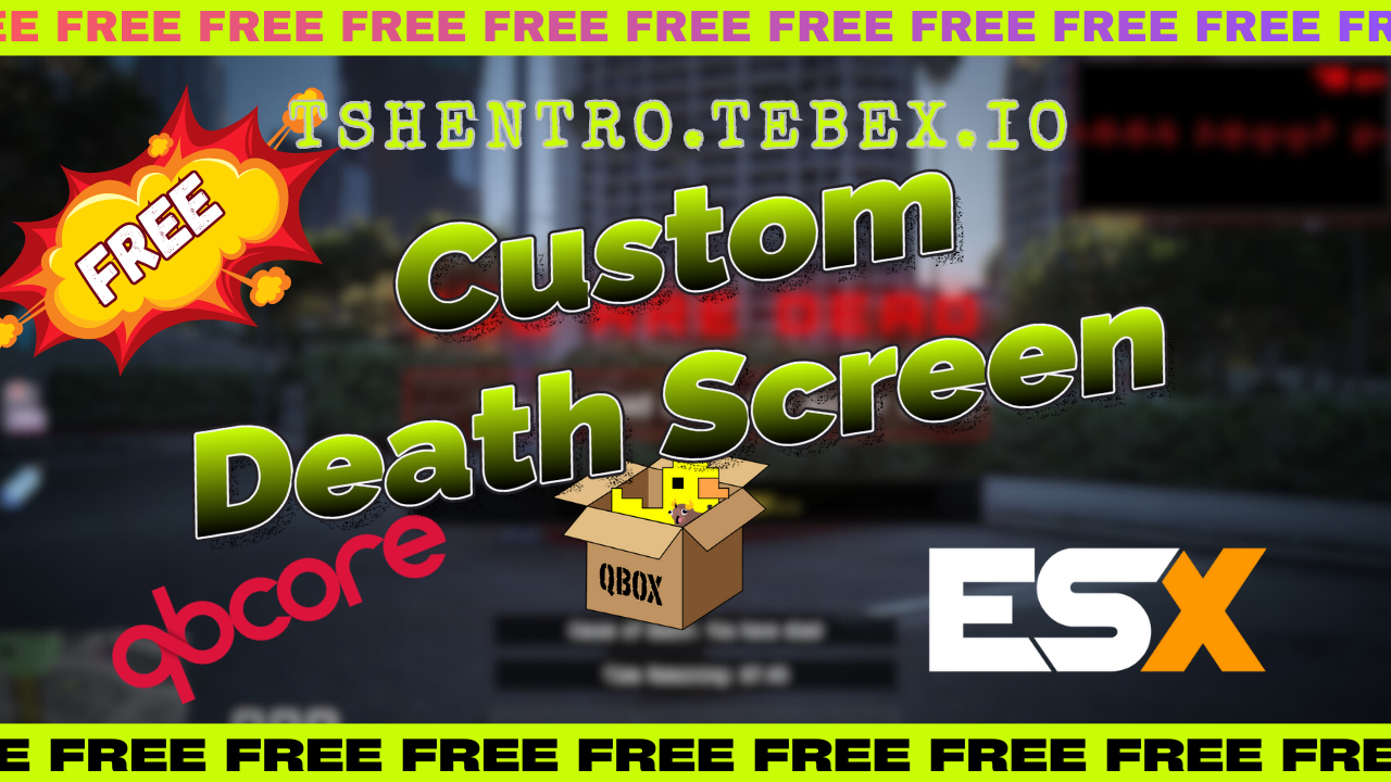 Tshentrotech · Tech Death Screen – Custom Death Screen