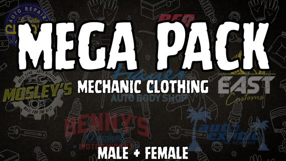 Global Store | Mega Pack - Mechanic Clothing