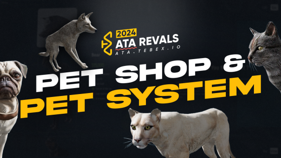 [ESX] Pet Shop - ESCROW | Ata Scripts | FiveM Scripts | ESX & QBCore | Best FiveM Resource